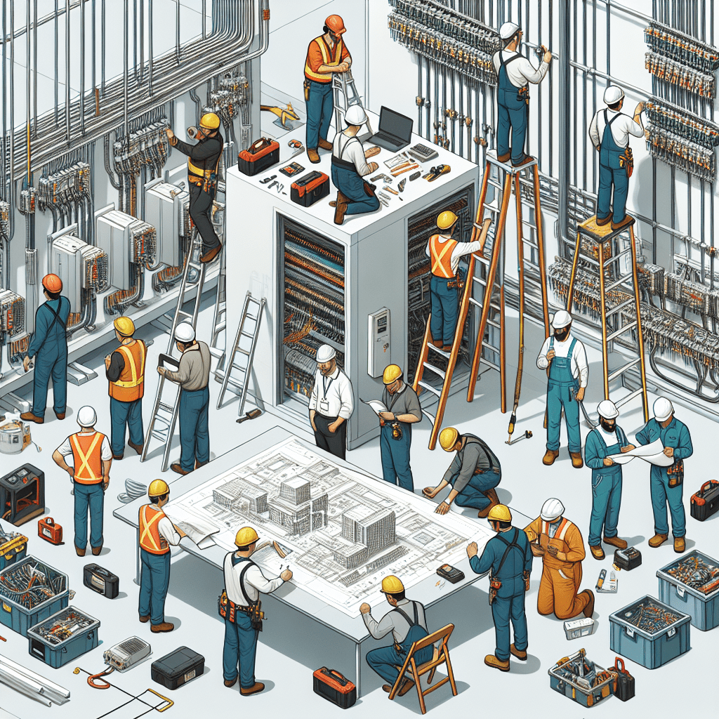 The Role of Electrical Contractors in Industrial Projects - TMUK GROUP