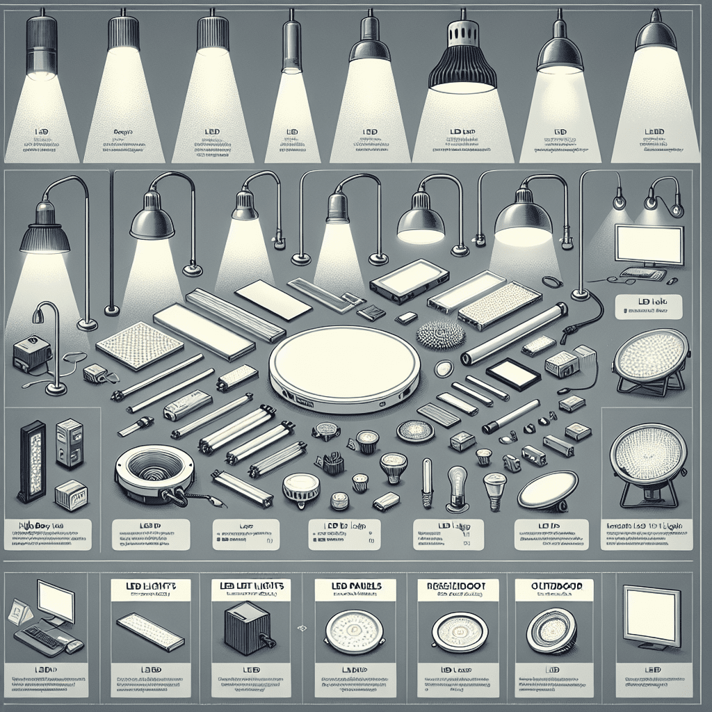 Navigating Commercial LED Lights: Types and Comparisons - TMUK GROUP
